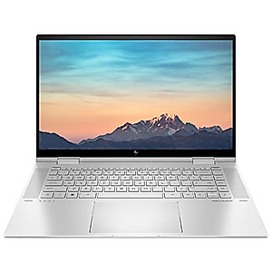 HP Envy x360 2-in-1 Laptop, 15.6" FHD Touchscreen, 12th Gen Intel Core i7-1255U, 32GB RAM, 1TB PCIe SSD, Webcam, Backlit Keyboard, Wi-Fi 6, HDMI, Windows 11 Home, Silver, Stylus Pen Included