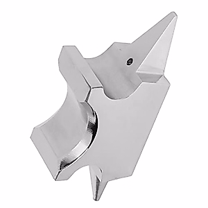 YEmirth Double Ended Horn Anvil Stainless Steel Metal Forging Platform for DIY Jewelry Processing