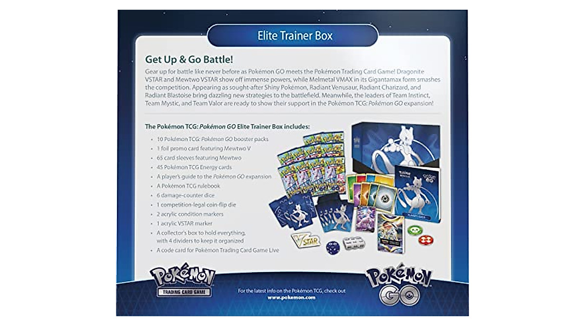 Pokemon TCG: GO Elite Trainer Box - Gear Up for Battle