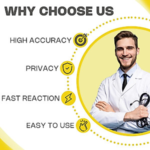 H. Pylori,Helicobacter Pylori Stool 2 Test Kits, Self-Test Detection Kits at Home,Easy to Read and use,Results in 10-15 Minutes.