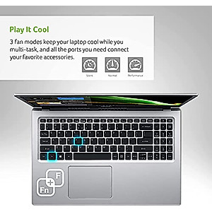 Acer Aspire 5 Slim Business Laptop, 15.6 inch FHD IPS Display, 11th Gen Intel Core i3-1115G4 Processor, 12GB RAM, 512GB SSD, WiFi 6, HDMI, Amazon Alexa, Windows 11, Silver