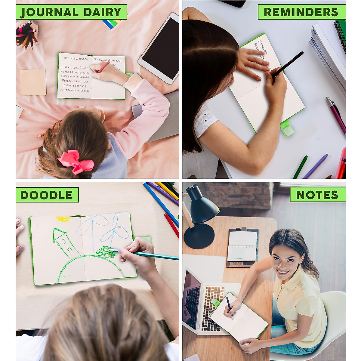 DolliBu Sea Turtle Plush Notebook - Sea Turtle Stuffed Animal Girls and Boys Writing Journal, Cute Stationery Notebook, Plush Sea Turtle Notebook Toy with 80 Pages of Writing Journal - 4.5x5.75 Inches