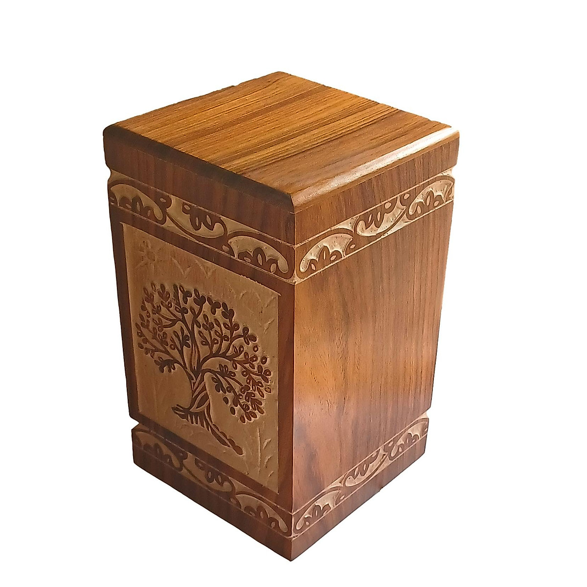 TOSQP27 Cremation Urn for Human Ashes Female Male Adult Funeral Burial Urns Men Women Child, Pets Cat Dog Decorative Memorial