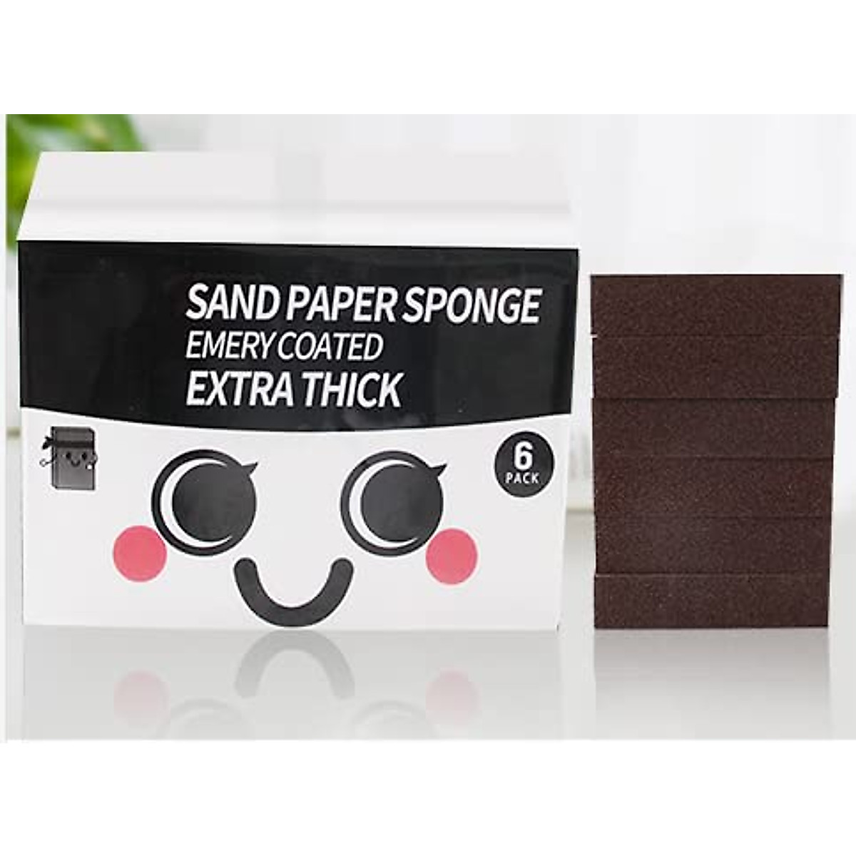 Dr.WOW 6pcs/lot Magic Cleaning Sponge Carborundum Sponge Brush Household Cleaning Tools Eraser Nano Sponge Washing Kitchen Tool Emery Cleaner 3.94 * 2.76 * 0.98in