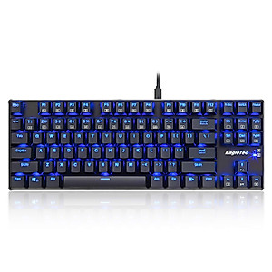 EagleTec KG060-BR LED Gaming Keyboard - Blue Backlit