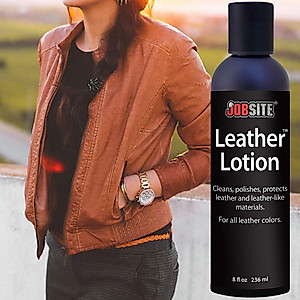 Job Site Leather Lotion 8 Oz 236 Ml