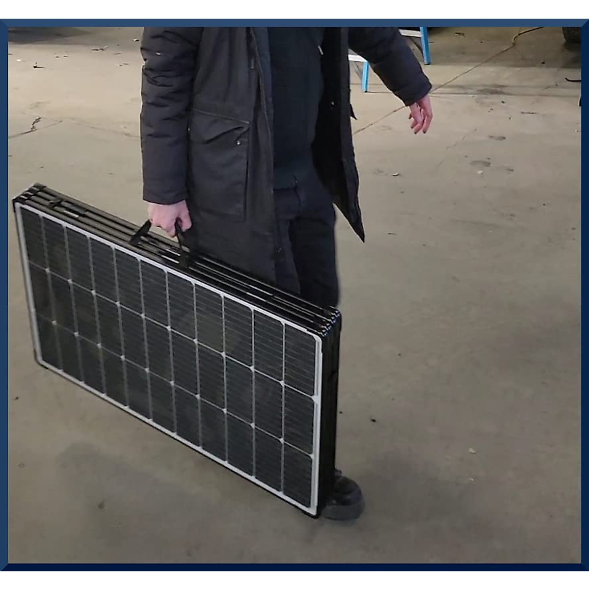LightHarvest 400-Watt Portable Monocrystalline Solar Panel