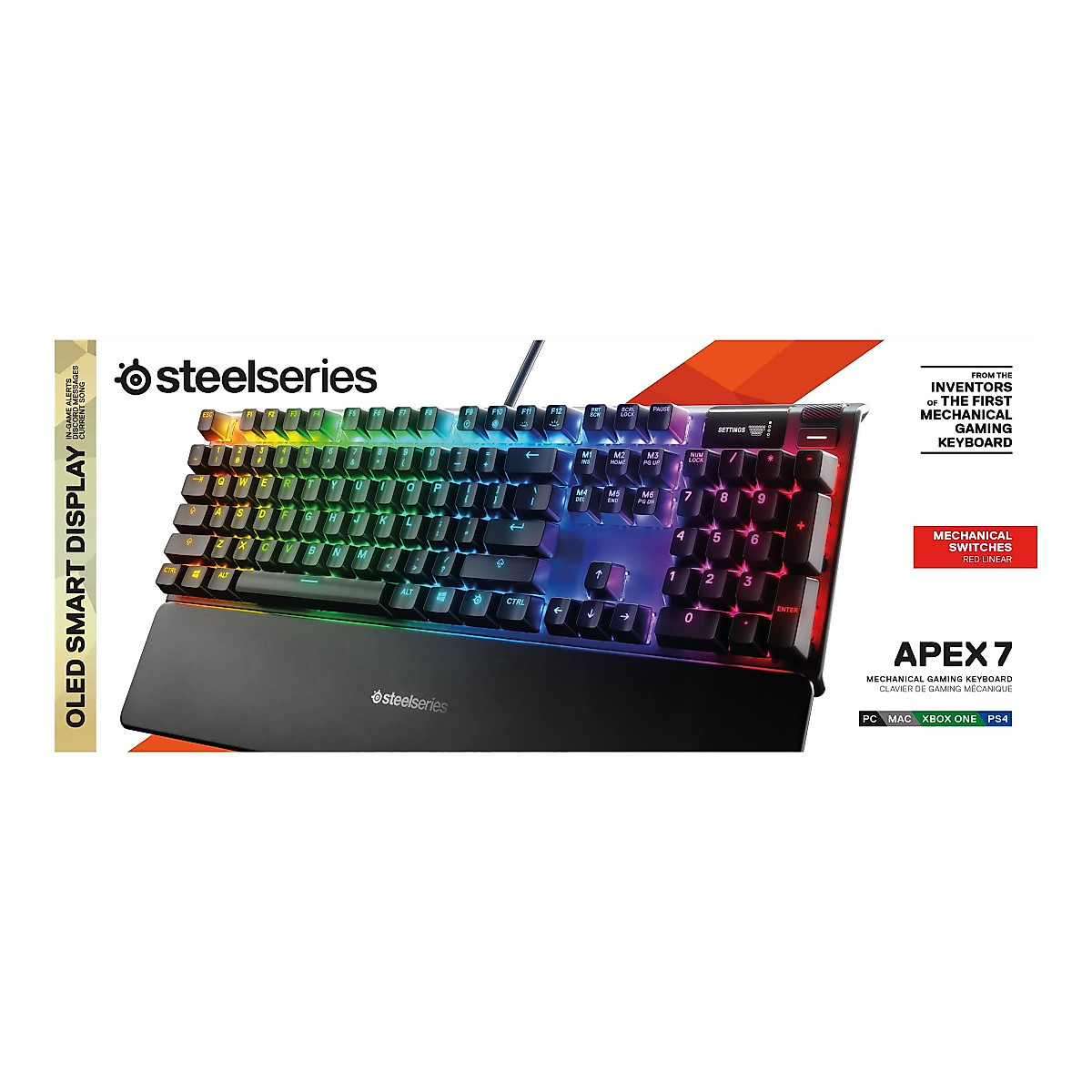 SteelSeries Apex 7 Mechanical Gaming Keyboard