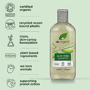 Organic Doctor Aloe Vera, Shampoo, 9 Fluid Ounce