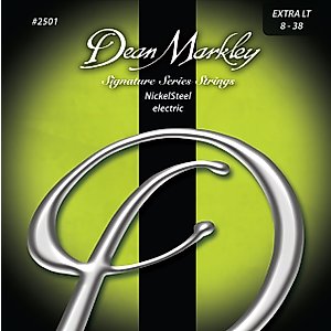 Dean Markley 2501 Extra Light Signature Series Electric Guitar Strings (0.08-0.38) 6-Strings