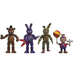 Funko Five Nights at Freddy's 4 Figure Pack(2 Set), 2"