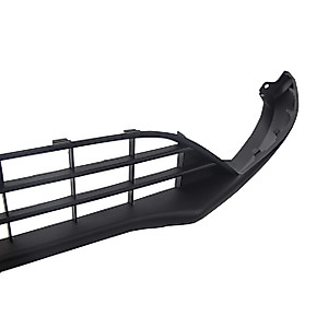 ECOTRIC Front Bumper Valance Lower Grill Compatible with 2015-2018 Ford Focus F1EZ17626A Lower Lip Chin Grill Grille Spoiler Panel