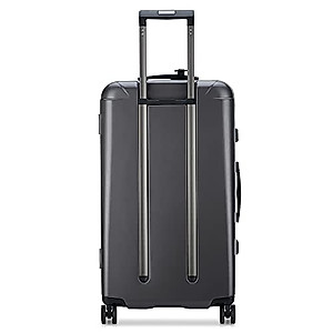 PEUGEOT Voyages Hardside Luggage with Spinner Wheels, Anthracite, 26 Inch Trunk