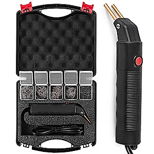 Nobrand Aulifants - Hot Stapler, Plastic Welder, Plastic Welding Kit, Plastic Welding Gun, for Plastic Repair Automotive Car Bumper, Kayak Repair with 205 Staples 50Watt