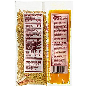 Gold Medal Mega Pop Popcorn Kit 8 oz produce "Butter like Flavored Popcorn" OU Kosher (4)