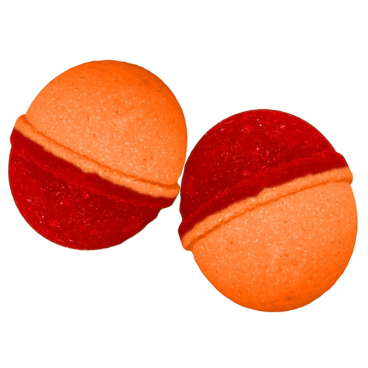 Giant Santa Balls Bath Bombs - Merry Christmas Bath Gifts for Friends - Black Cherry Scent Funny Santa Hat Holiday Humor Stocking Stuffer for Grownups - Adult Spa Gifts