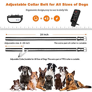 Wireless Dog Fence System for 2 Dogs, 2023 Wireless Fence & Remote Training Collar, Portable Electric Dog Boundary System, Rechargeable Garden Wireless Fence & Suitable for Puppy Small Large Dogs