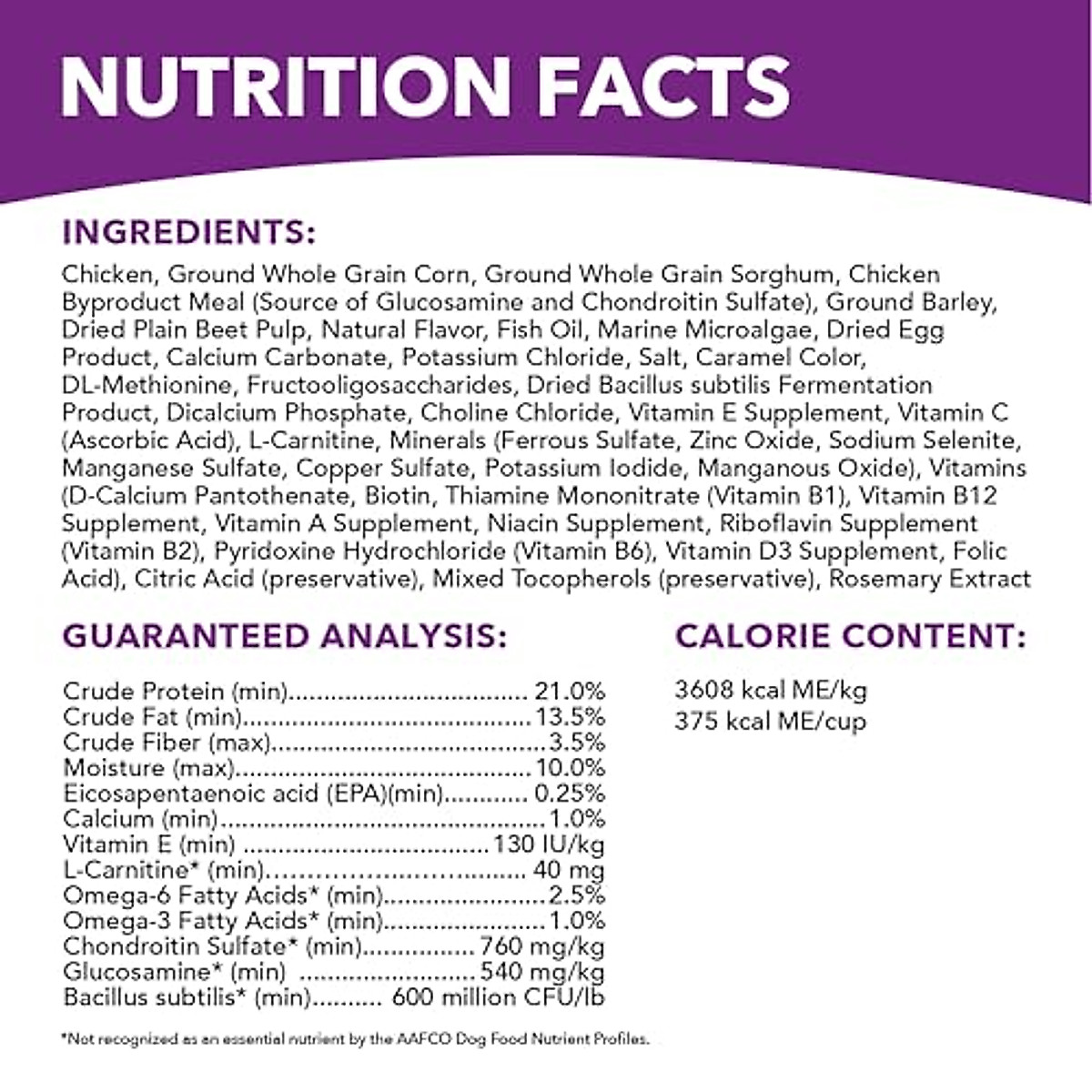 IAMS Advanced Health Mobility Support Chicken and Whole Grain Recipe Adult Dry Dog Food, 6 lb. Bag