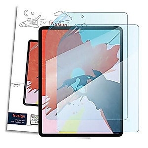 [2 Pack]Nusign 10.2‘’ Paperfeel blue light Screen Protector ,Compatible with iPad 9/8/7 (10.2-Inch, 2020/2019 Model, 9th,8th / 7th Generation).Anti-Blue Light (Eye Care) Protection. Anti-Glare Matte Surface for Drawing, Great Sensitivity. Scratch Proof