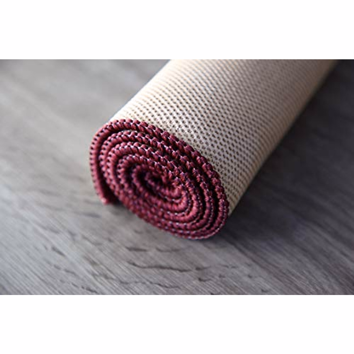 Brumlow Mills Bless Our Home Berry Blossoms Floral Welcome Door Mat for Entryway, Kitchen, or Home Décor Area Rug, 20" x 44", Deep Red