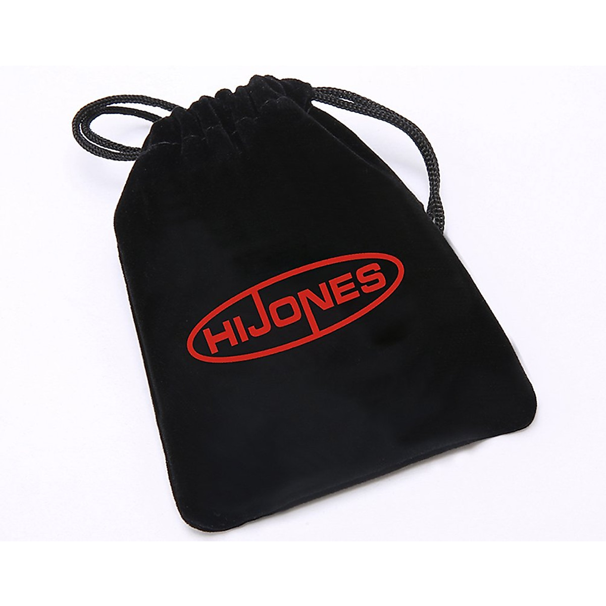 HIJONES Men Women Stainless Steel Fashion Weave Braided Mesh Ring Black Size 5