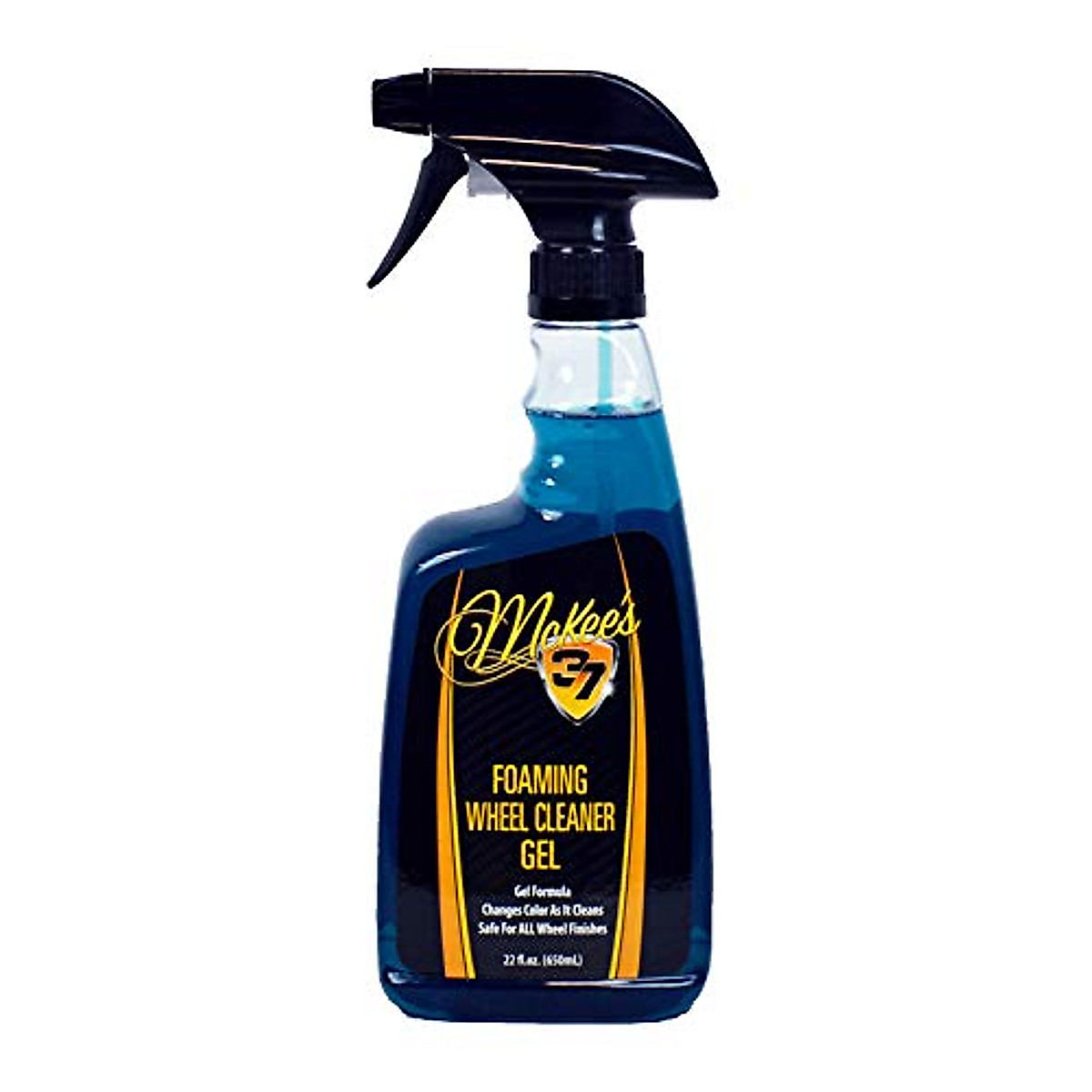 McKee’s 37 MK37-373 Foaming Wheel Cleaner Gel (Non-Acid Color-Change Formula is Safe for All Wheel Finishes), 22 fl. oz.
