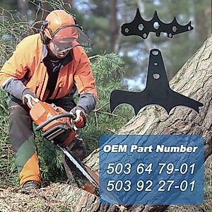 AUMEL Felling Dog Spike Chain Catcher Kit for HUSQVARNA 362 365 371 372 371XP 372XP Chainsaw