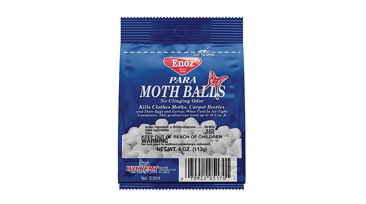 Effective Enoz Moth Balls: Kill Moths & Carpet Beetles