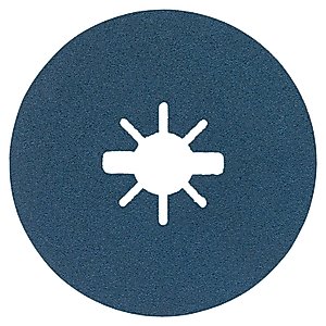 Bosch Professional Fibre Sanding Discs Best (for Metal, X-LOCK, R574, Diameter 115 mm, Grit Size 100, Bore Diameter: 22.23 mm), 1 disc