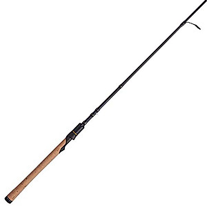 PENN Fishing Battalion II Inshore Spinning Fishing Rod, Black, 7'6" - Medium Light - 1pc