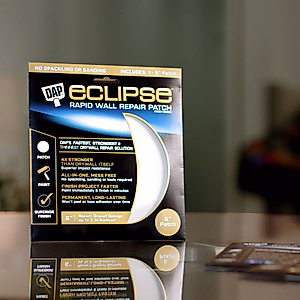 DAP 7079809165 Repair Eclipse Wall Patch, 6 Inch, Clear, White