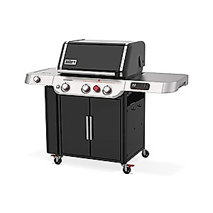 Weber Genesis Smart EX-335 Liquid Propane Gas Grill, Black