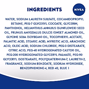 NIVEA Wild Berries and Hibiscus Refreshing Body Wash with Nourishing Serum, 20 Fl Oz Bottle