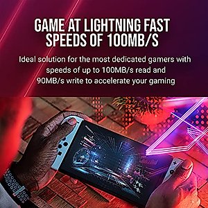 PNY XLR8 512GB Gaming Class 10 U3 V30 microSDXC Flash Memory Card - 100MB/s, Class 10, U3, V30, A2, 4K UHD, Full HD, UHS-I, micro SD