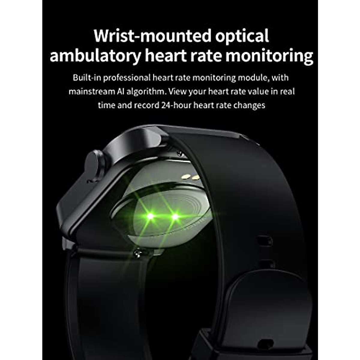 Smart Watch for Women Men, Waterproof Smartwatch Fitness Tracker for Android iOS Phones, 1.81” HD Smartwatch with Heart Rate Monitor, Step Counter, Receive Make Calls