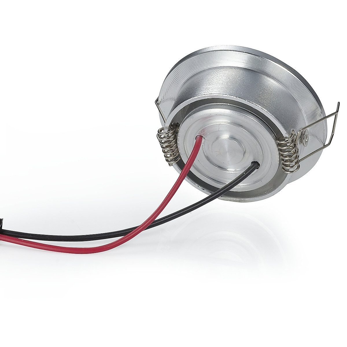 JOYINLED Pack of 10 LED Recessed Mini Spotlights 3W Warm White 3000K + Driver Under Cabinet Light Fixtures Ceiling Downlight for Closet Kitchen Accent Lighting