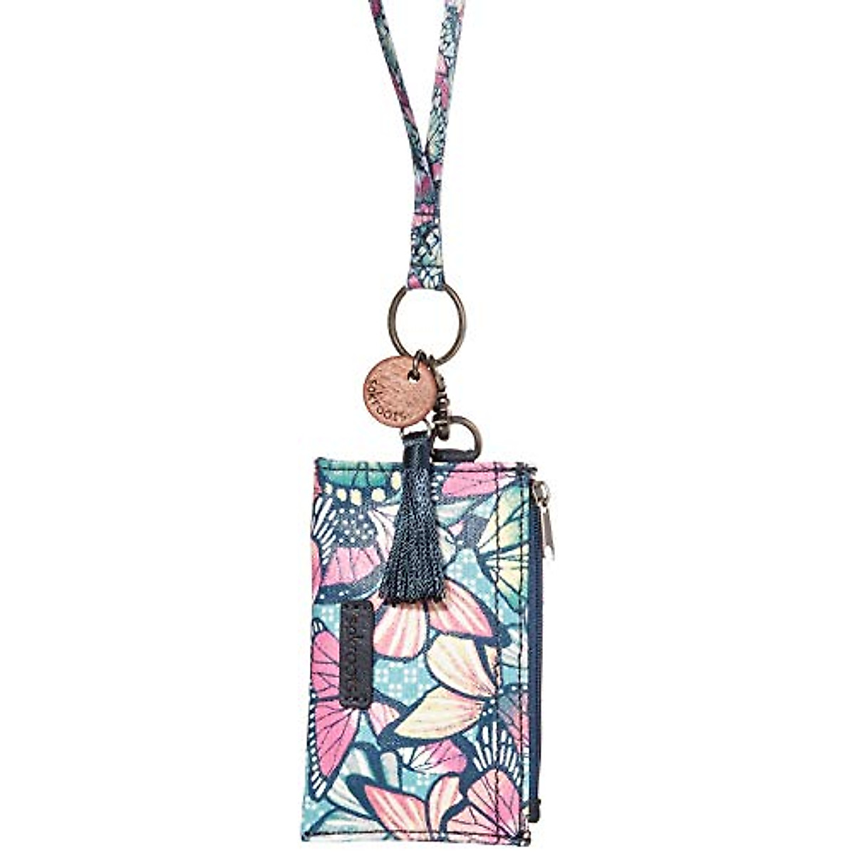 Sakroots Women's Artist Circle, Orchid Butterfly Bloom