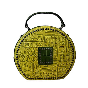 Amerileather Jetta Embellished Leather Crossbody (#1213-7)