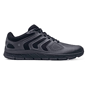 Shoes for Crews Men's Stride Sneaker, Black, 16
