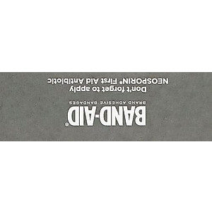 Band-Aid Brand Tough Strips Adhesive Bandages for Wound Care, Durable Protection for Minor Cuts and Scrapes, Extra Large Size, 10 ct