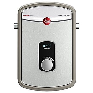 Rheem 240V Heating Chamber RTEX-13 Residential Tankless Water Heater, GRAY