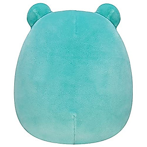 Squishmallows Original 12-Inch Ludwig Teal Frog with Mint Green Belly - Medium-Sized Ultrasoft Official Jazwares Plush