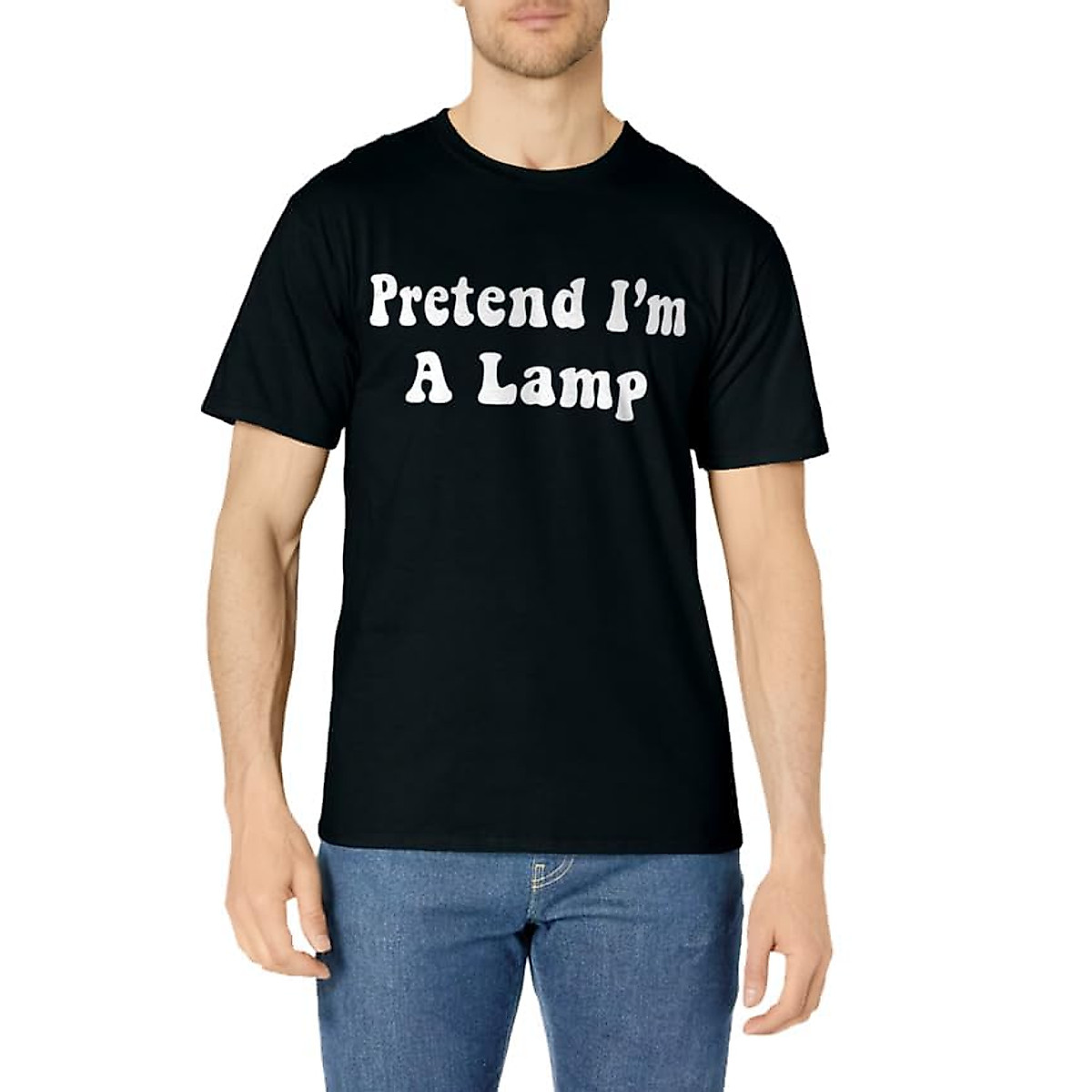 Pretend I'm A Lamp Costume Halloween Adults, Kids T-Shirt