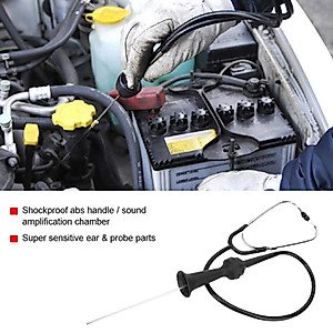 Engine Hearing Tool, Car Engine Cylinder Stethoscope Auto Mechanics Engine Tester Hearing Tool