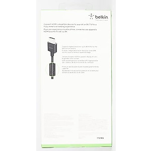 Belkin Ultra HD HDMI 2.1 Cable 6.6FT/2M, 4K Ultra High Speed HDMI Cable, 48Gbps HDMI 2.1 Braided Cord, Dolby Vision HDR & 8K@60Hz Capable, Compatible w/ Playstation, PS4, PS5, Xbox Series X & More