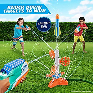 NERF Super Soaker SkyBlast Target Sprinkler for Kids Outdoor Play – Summer Water Games
