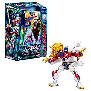 Transformers Toys Legacy Evolution Voyager Maximal Leo Prime Toy, 7-inch, Action Figure for Boys and Girls Ages 8 and Up