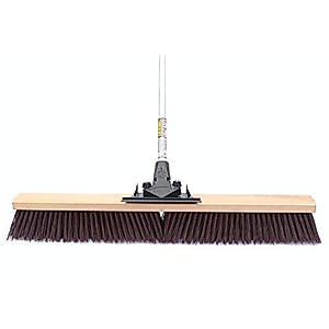 FlexSweep Flex-Power Unbreakable Heavy-Duty Push Broom (30" Coarse)