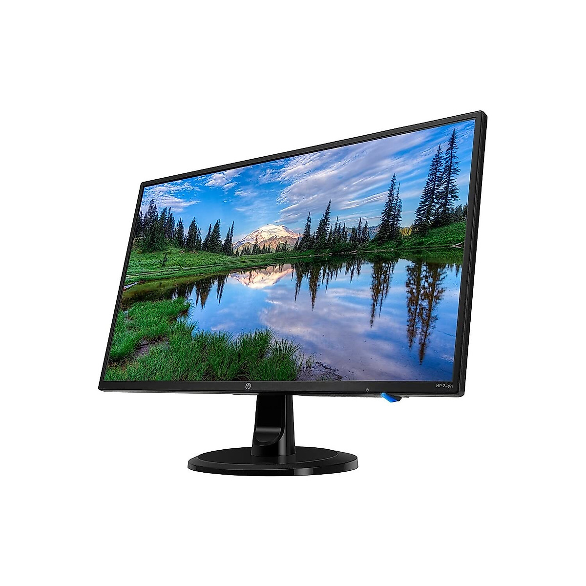 HP 24-Inch FHD IPS Monitor with Tilt Adjustment and Anti-glare Panel (24yh, Black) - 3AU73AA#ABA