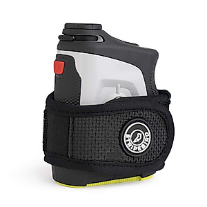 Stripebird - 2.0 Slim Golf Magnetic Rangefinder Strap (Black - Form Fitting & No Buckle Strap) - Golf Range Finder Magnetic Strap - Range Finder Golf Magnetic